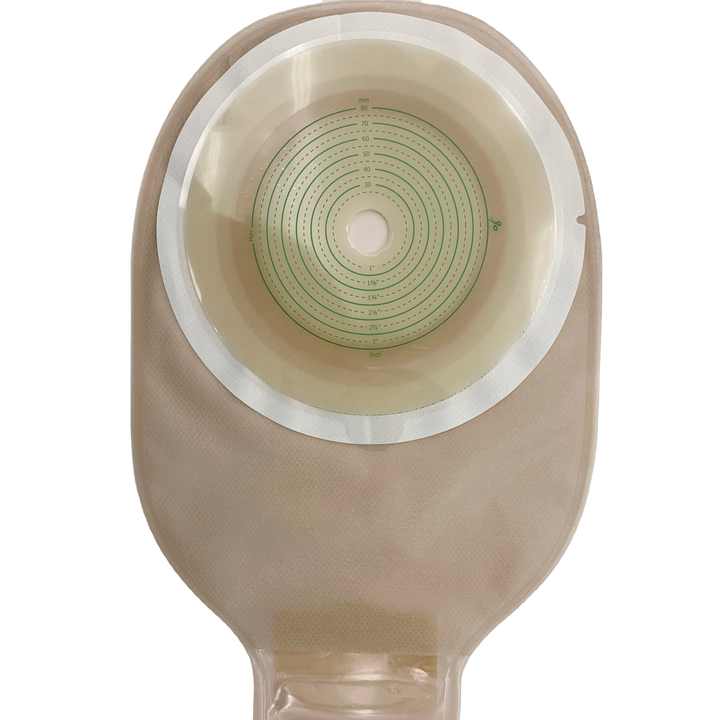 Colostomy Bags One Piece Transparent Drainable Ostomy Bag with 80mm ...