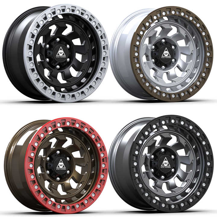 V8 ATV/UTV Forged Beadlock Wheel Rims Customized Rims 4x4 5x114.3 6x139 ...