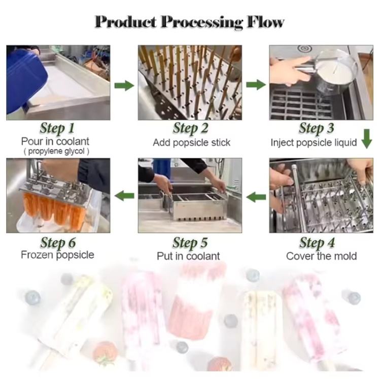 NP Brand Popsicle Ice Cream Machines Small Manual Popsicle Machine High ...