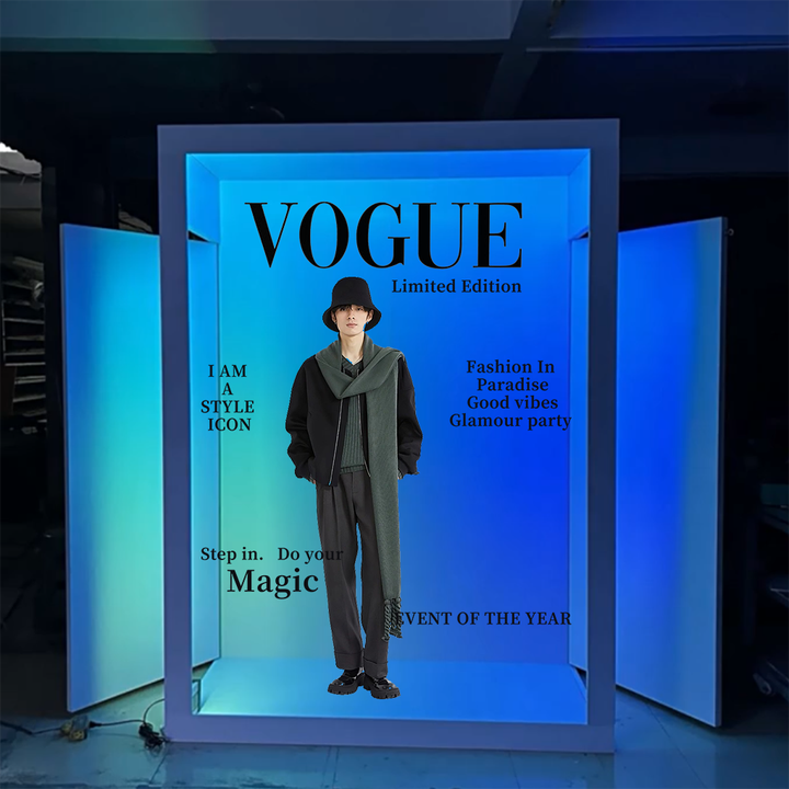 2025 Best Choice Vogue Magazine Wedding Photo Booth Box For Wedding ...