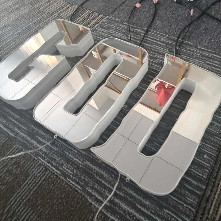 Infinite Mirror Custom PVC & Acrylic LED Sign Thousand Layer Abyss with ...