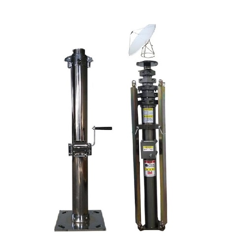3m 6m 10m12m Vehicle Mounted Camera Tower - Pneumatic Mast