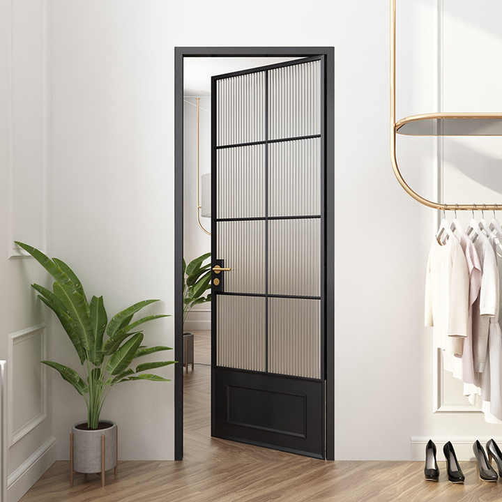 Custom Modern Simple Style Factory Entry Door Hard Solid Wood Exterior ...