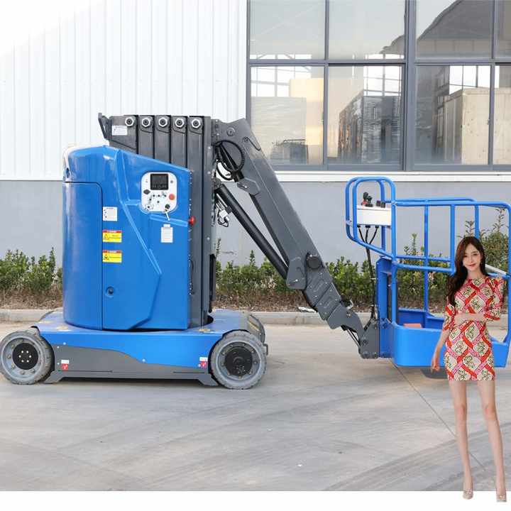 Self Propelled Compact Platform Articulated Electric Or Diesel Man Lift ...