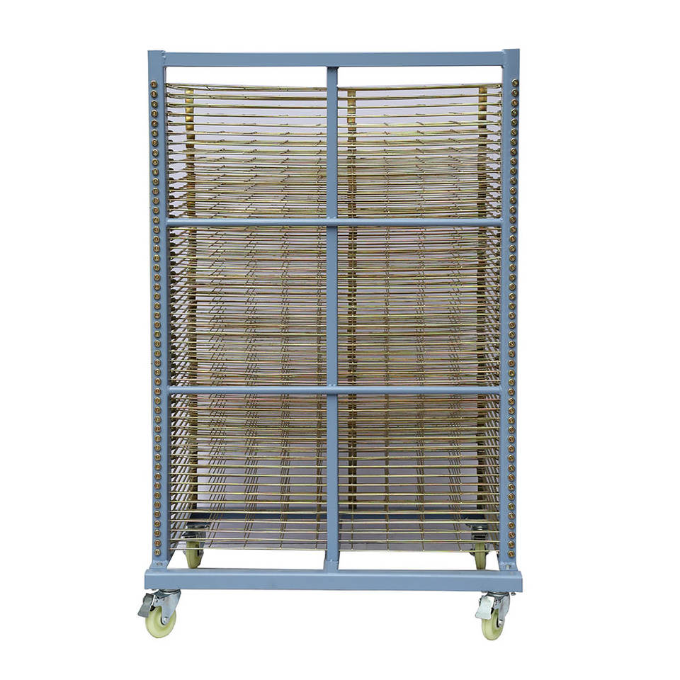 50 Layers Screen Printing Drying Racks - Efficient & Durable