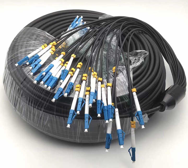 Single mode LC/UPC Armored Tactical Fiber Optic Patch Cable| Alibaba.com