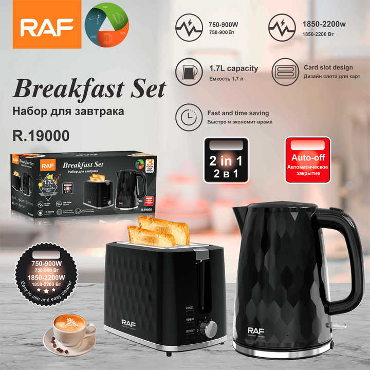 Wasserkocher Toaster Set - Smart Electric Kettle & Toasters