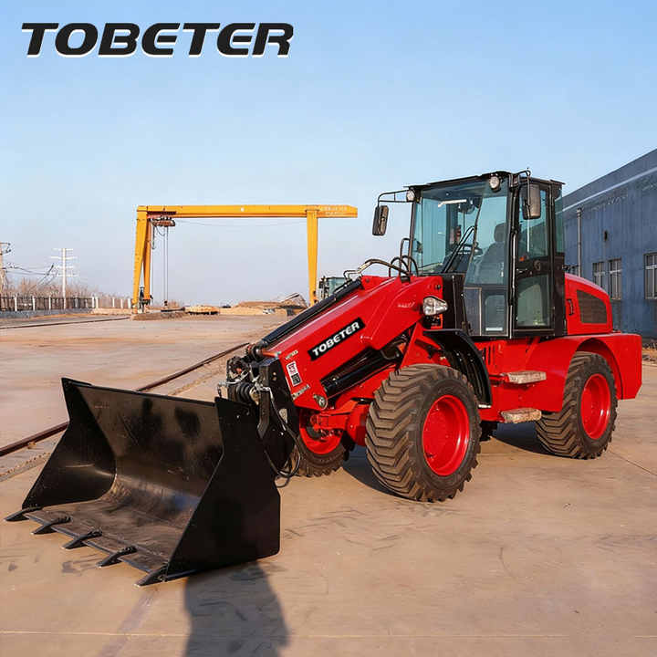 TOBETER H580T Low Emission Telescopic Wheel Diesel Loader for Municipal ...