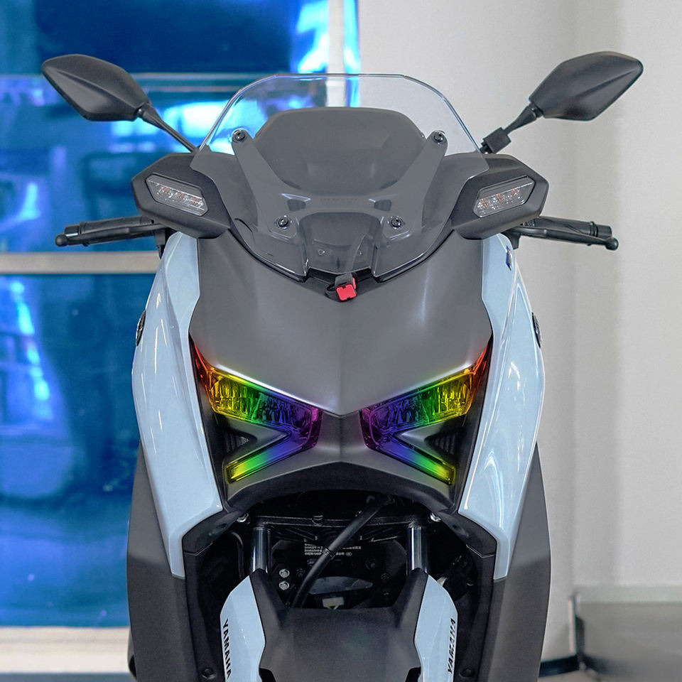 For YAMAHA XMAX 300 Motorcycle Headlight Sticker Film Protector ...