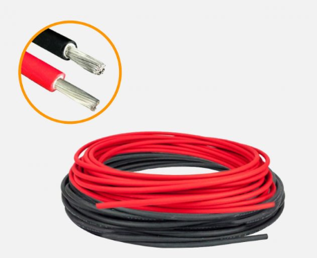4mm PV Solar Single Core DC Cable Pure Copper /Tinned Copper for Solar ...