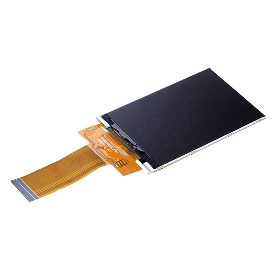320x480/hvga Full Black Effect Custom Touch Panel 3.5 Inch LCD