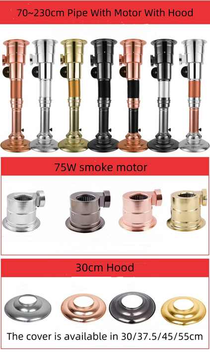 Korean BBQ Exhaust Set - Efficient Smoke Extraction