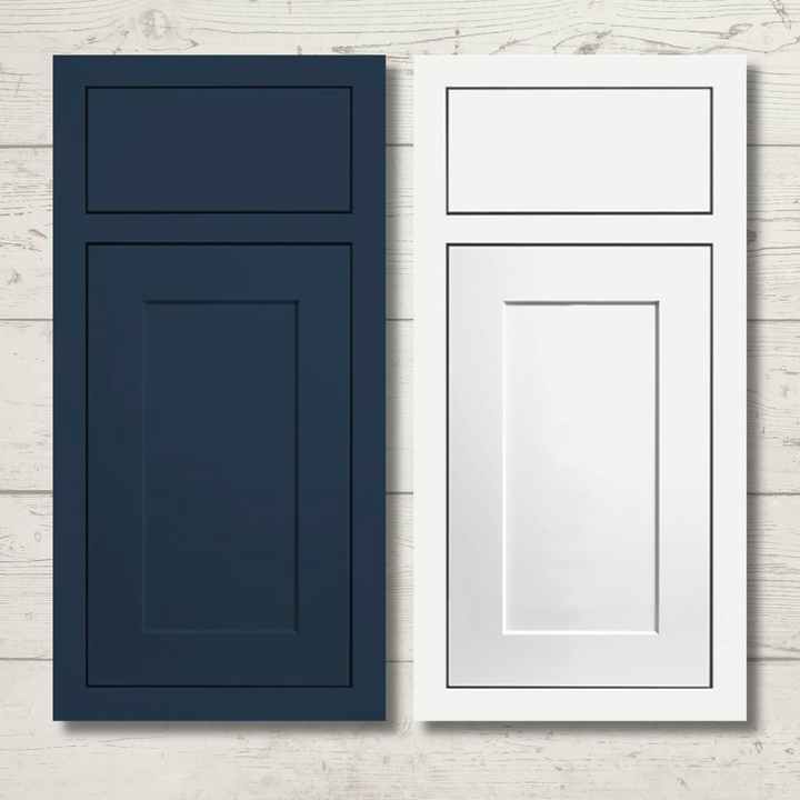 Custom Wooden HDF Modular RTA Shaker Kitchen Cabinet Doors