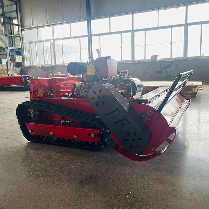 Electric Crawler Bush Cutter AI Robot Lawn Mower for Home Use