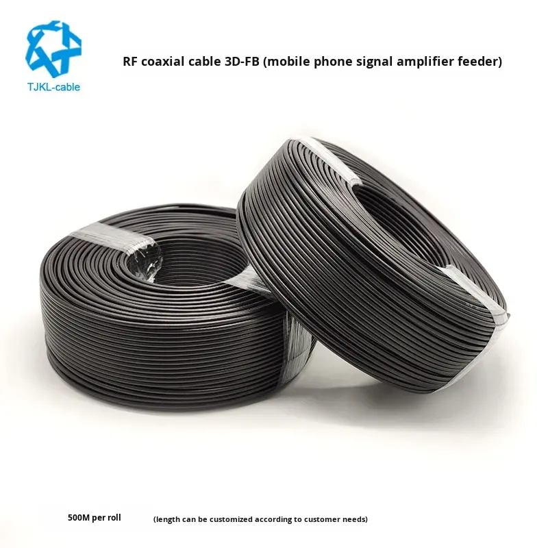 3D-FB RF Coaxial Cable Copper Clad Steel Conductor High Frequency ...