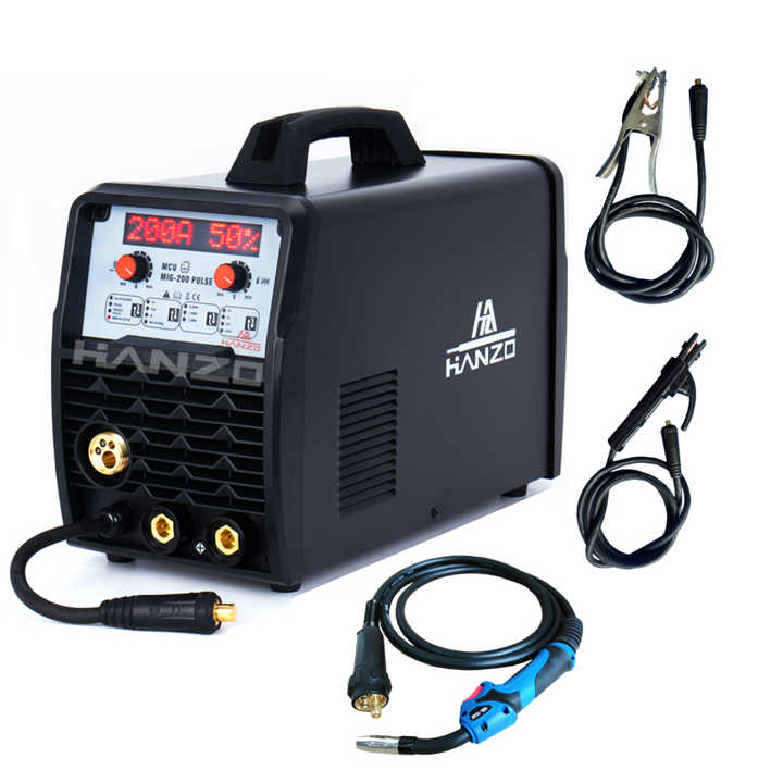 5 in 1 Gas MAG TIG FLUX MMA Inverter Welder 200amp Combo