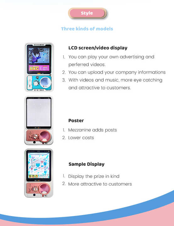 Customized Digital Gacha Gashapon Capsule Toy Vending Machine