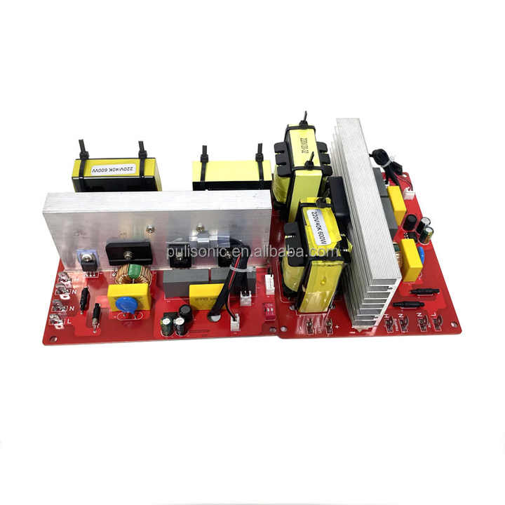 300W 40KHZ Ultrasonic Transducer Pcb Board Variable Frequency ...