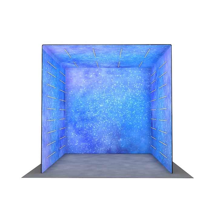Quick Install LED Enclosure - Portable Tunnel Photo Booth