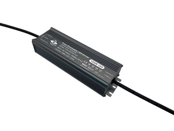 SAA 100-277V AC Input LED Driver 12.5A 12V 150W IP67 Constant Voltage Waterproof LED Driver ...