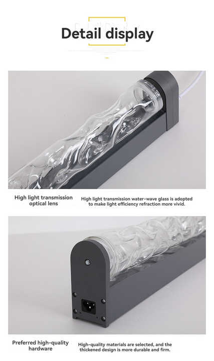 3D Dynamic Atmosphere Light Strip Water Pattern Light LED Water Pattern ...