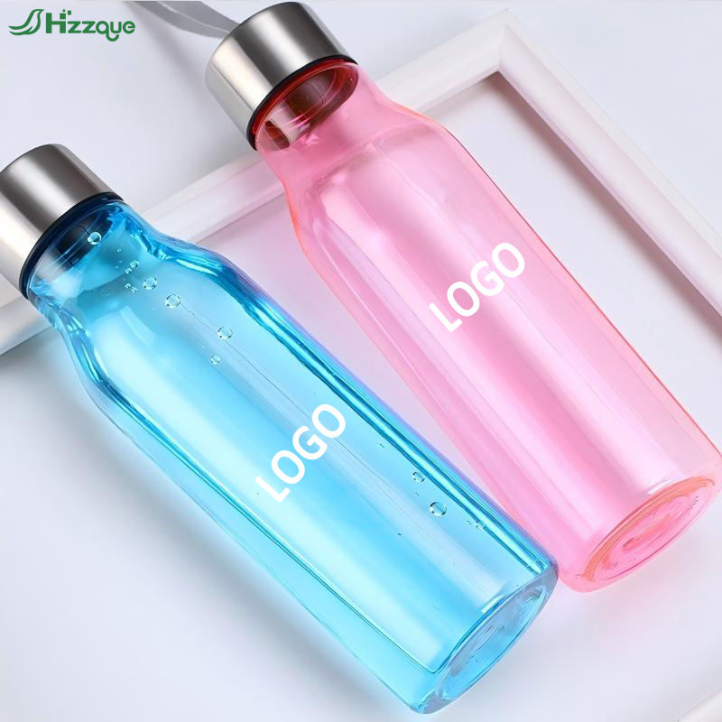 Custom Logo 500 ML Drink Water Bottle Water Plastic BPA Free Gym Sport ...