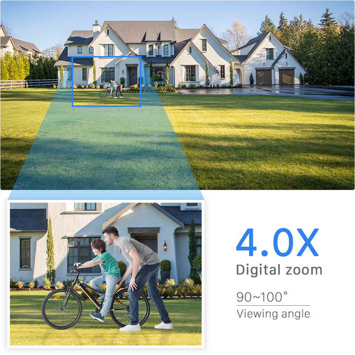 ENSTER 8MP 4K IP67 Waterproof 2.8mm-12mm Varifocal Lens Outdoor ...