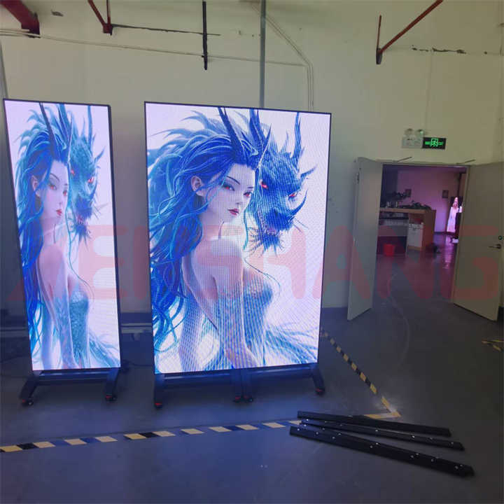 Outdoor Portable LED Poster Display - Perfect for Advertising
