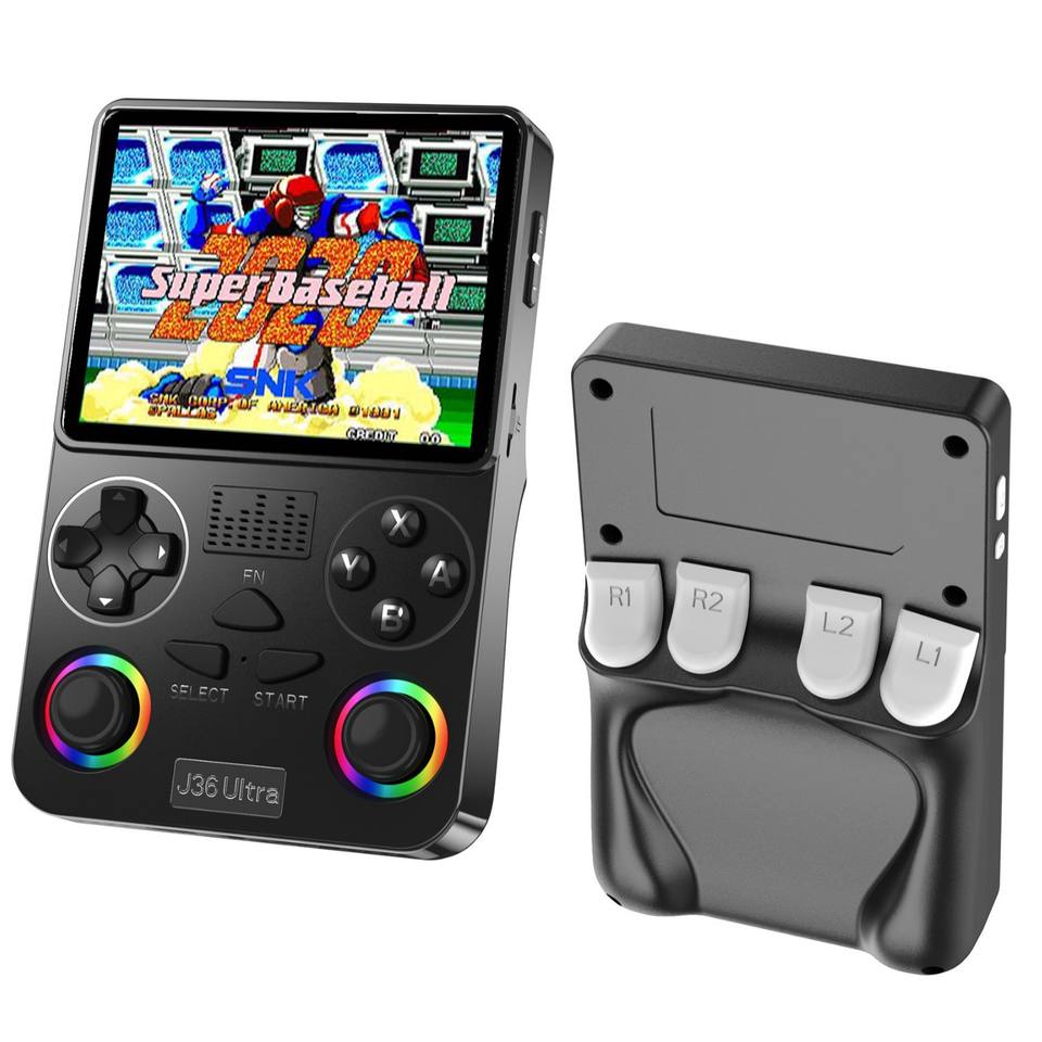 J36 Ultra Handheld Game Console - 3.5 Inch IPS Screen, Retro Portable ...