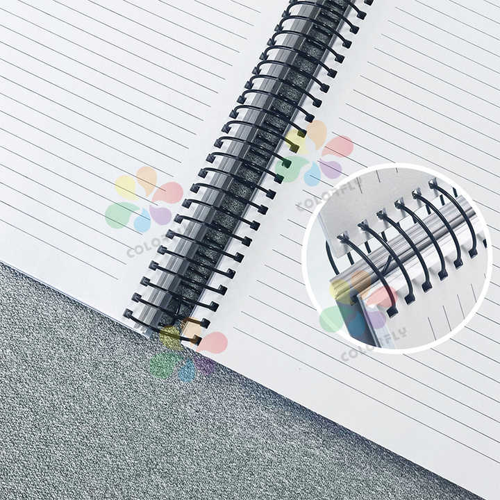 Custom Logo Waterproof Color Hardcover Coil Notebook Picture A4 Size ...