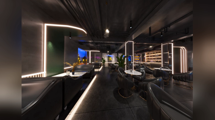 Night Club Bar Counter Design - Modern & Customizable