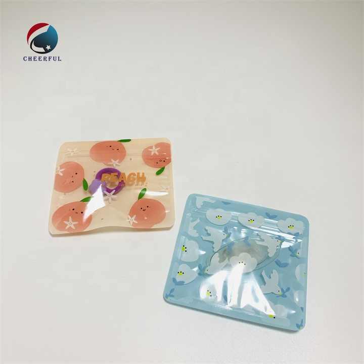 Cute Cartoon Zip Lock Baggies Mini Kids Gift Packaging Snack Resealable ...