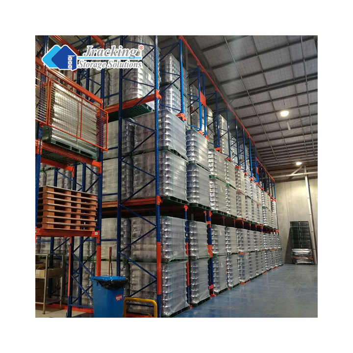 Jracking High Density Cold Storage Pallet Rack Forklift Drive in for ...