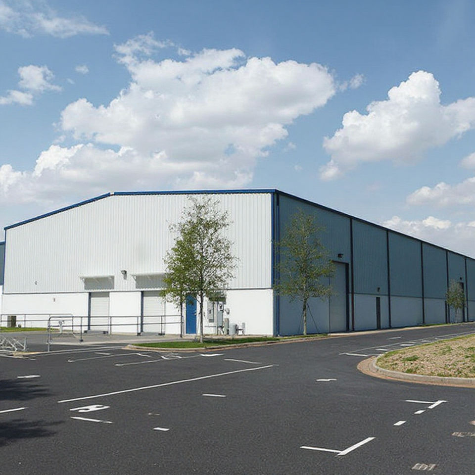Reliable Prefabricated Steel Structure for Industrial Buildings, Quick ...