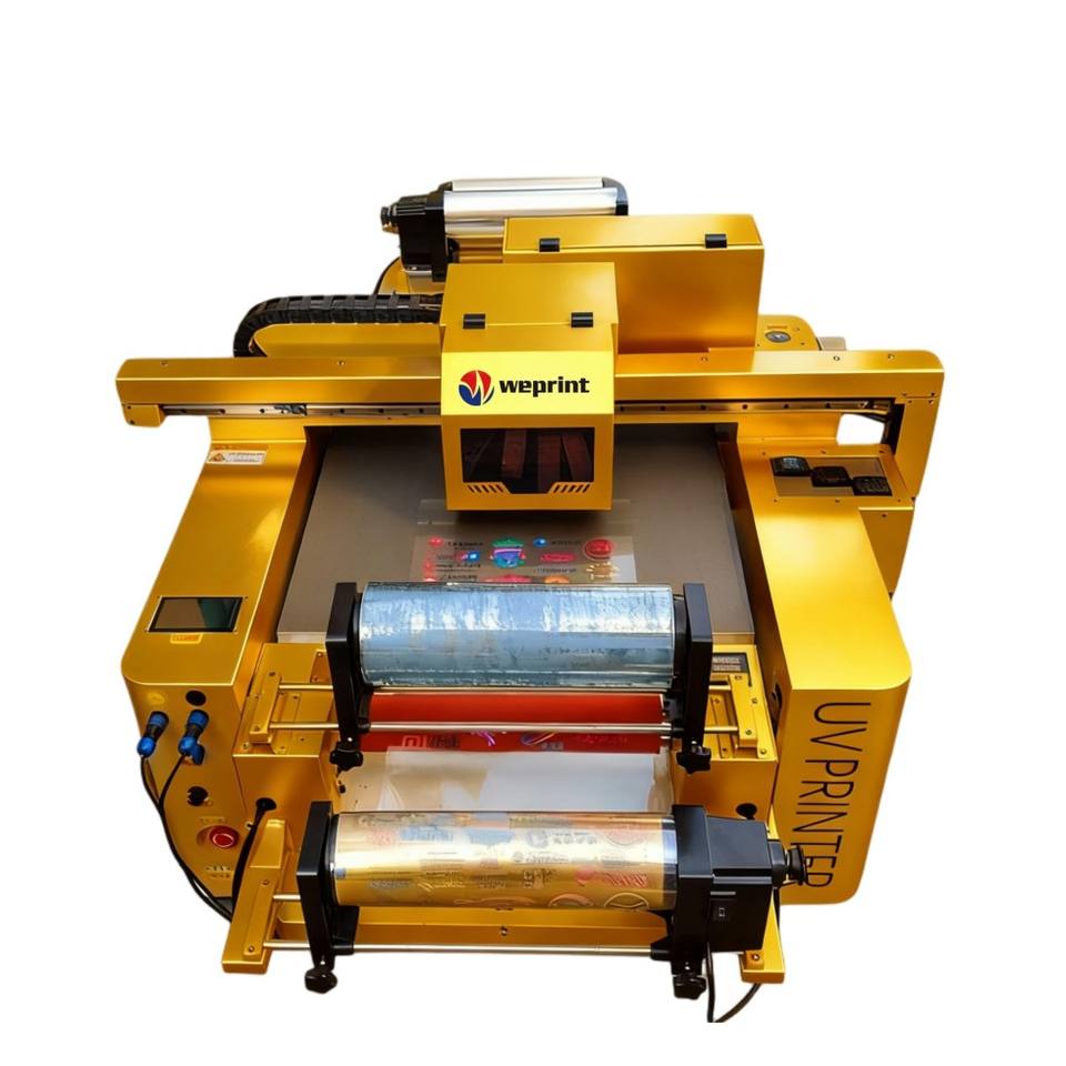 UV DTF A1 A2 Printer Roll With 8 Color Sticker Printer Instant Ab Film ...