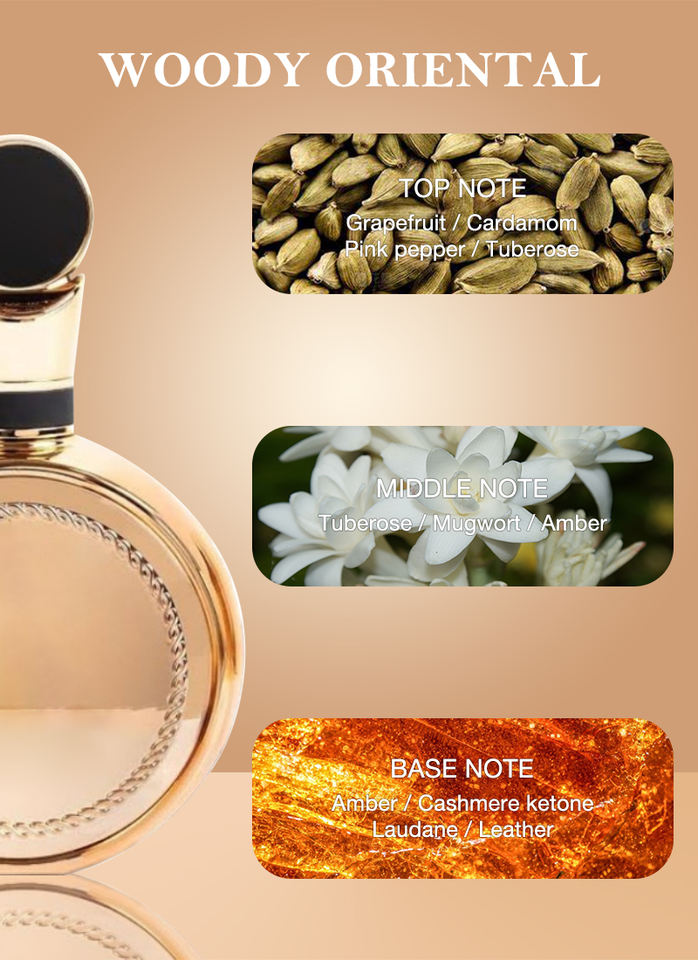 100ml Liquid Eau Fraiche Perfume Eastern Tone Scent Long-Lasting ...