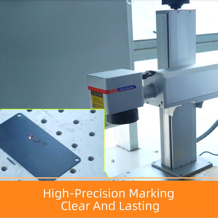 Fiber Laser 100W Jpt MOPA Marking Machine Color With Pod Technolog ...