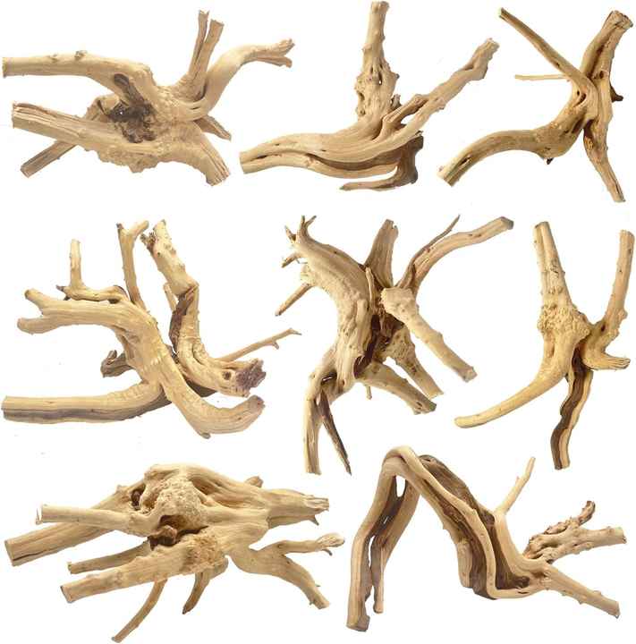 Natural Aquarium Spiderwood Driftwood Reptile Branches Wood Terrarium ...