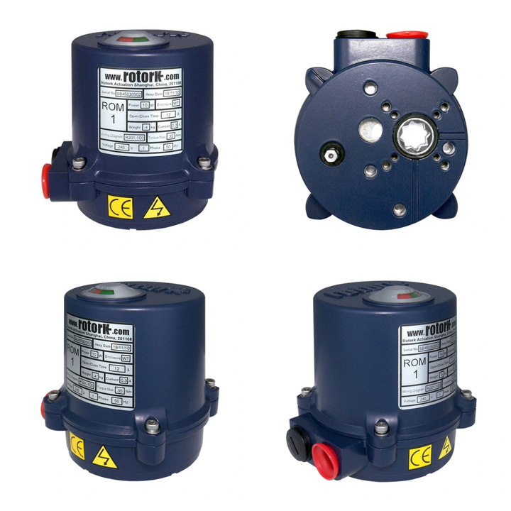 Rotork Electric Valve Actuator ROM Range Customized Small Ball Valves ...