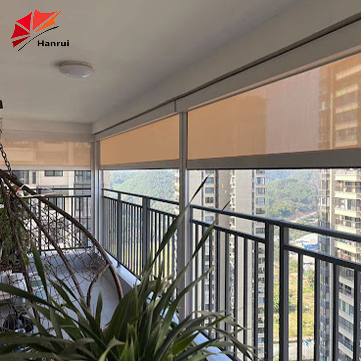 Cassette Sliding Panel Vertical Motorised Roll up Roller Total Blackout ...