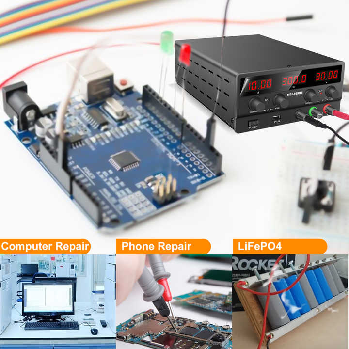 NICE-POWER 30V 12V 24V 300W Laboratory Dc Power Supply Adjustable for ...