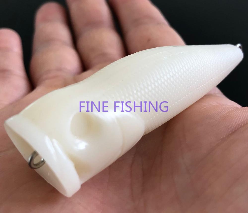 Catch More Fish with Premium unpaint popper for Ultimate Angling Success