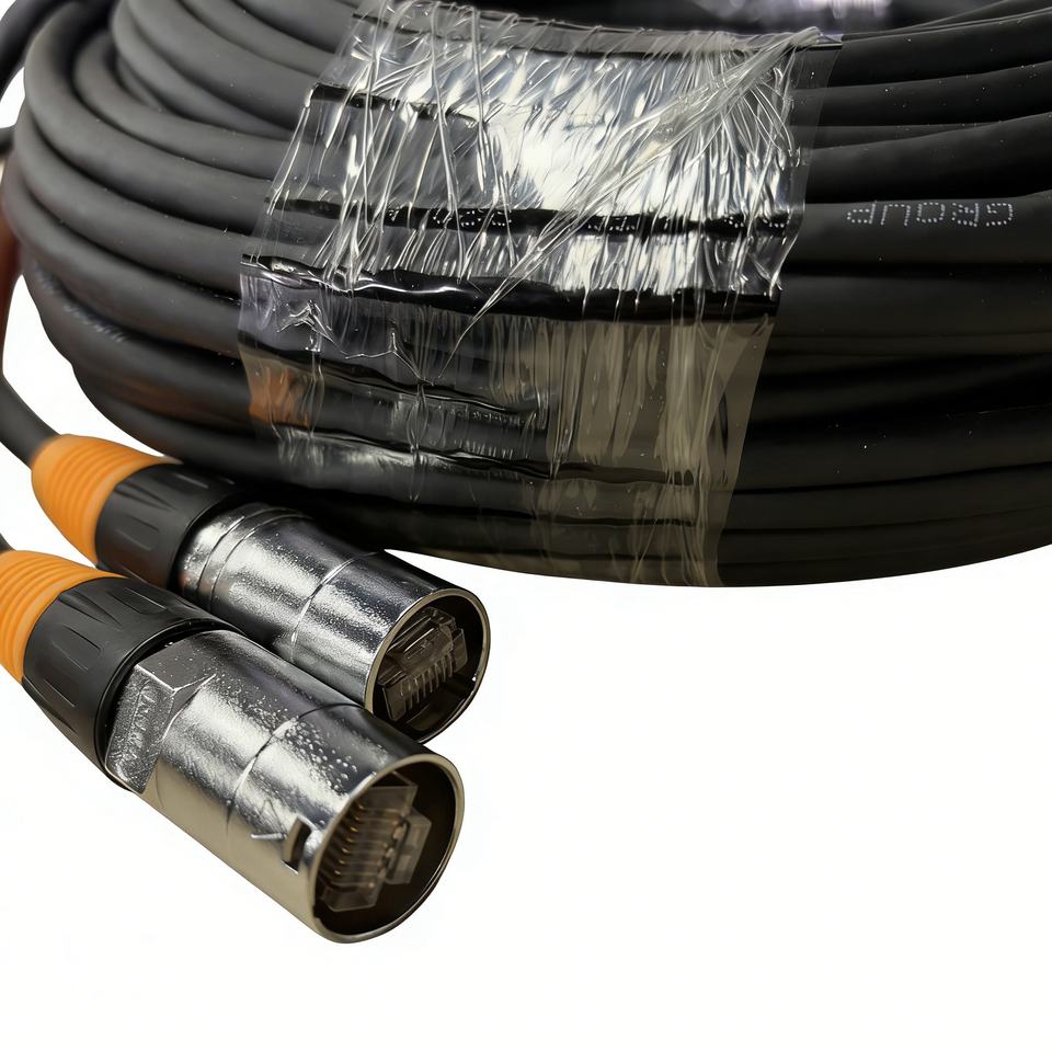 EtherCON Compatible RJ45 Cable CAT6 10Gbps Shielded Industrial Ethernet ...
