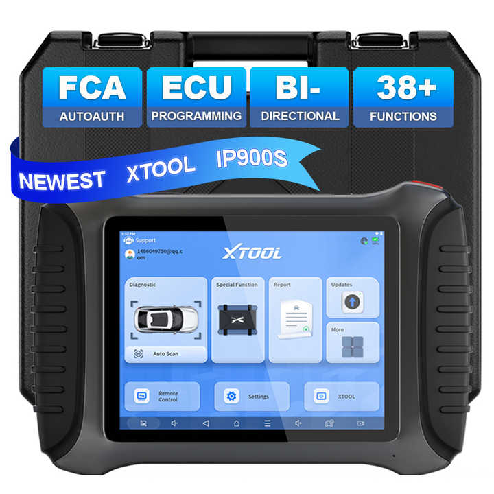 XTOOL IP900S Car Diagnostic Tools V.A.G Guided&FCA ECU Coding Key ...