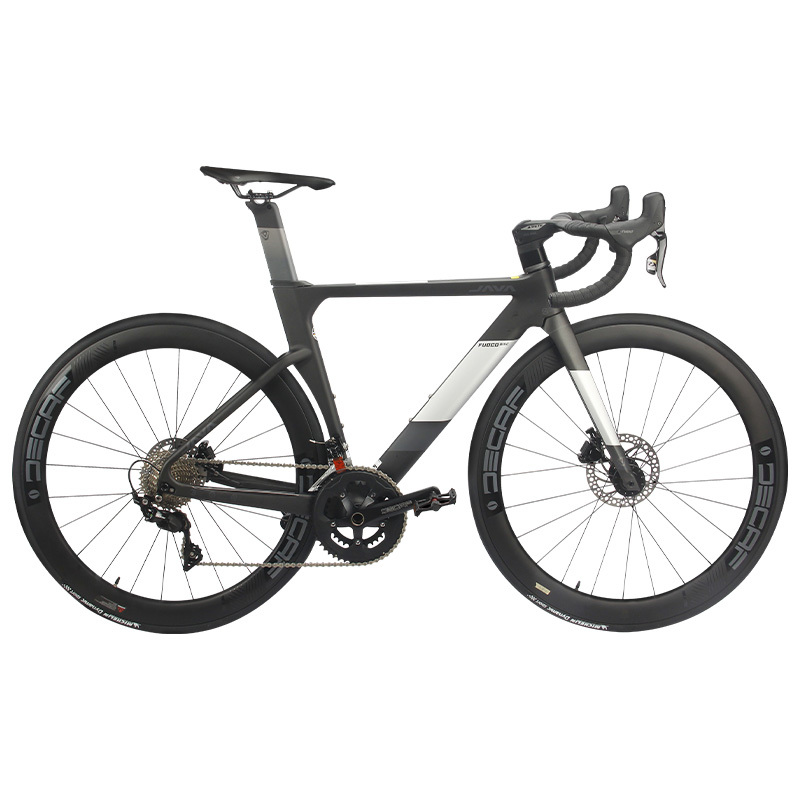 Java Fuoco Top 24 Speed Carbon Fiber Road Bike with Hydraulic Disc ...