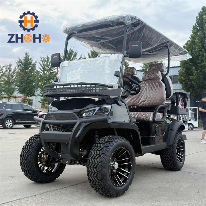 Off Road 4 Seater Golf Cart Hunting Model Club Cart Look Durable ...