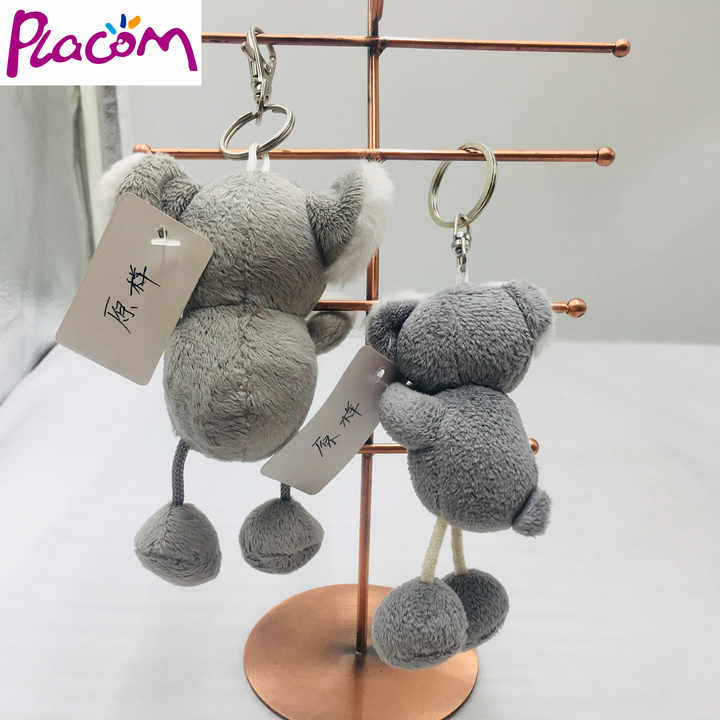 Customized 4-15 Inches Stuffed Animal Backpack Clip Handbag Keyring ...