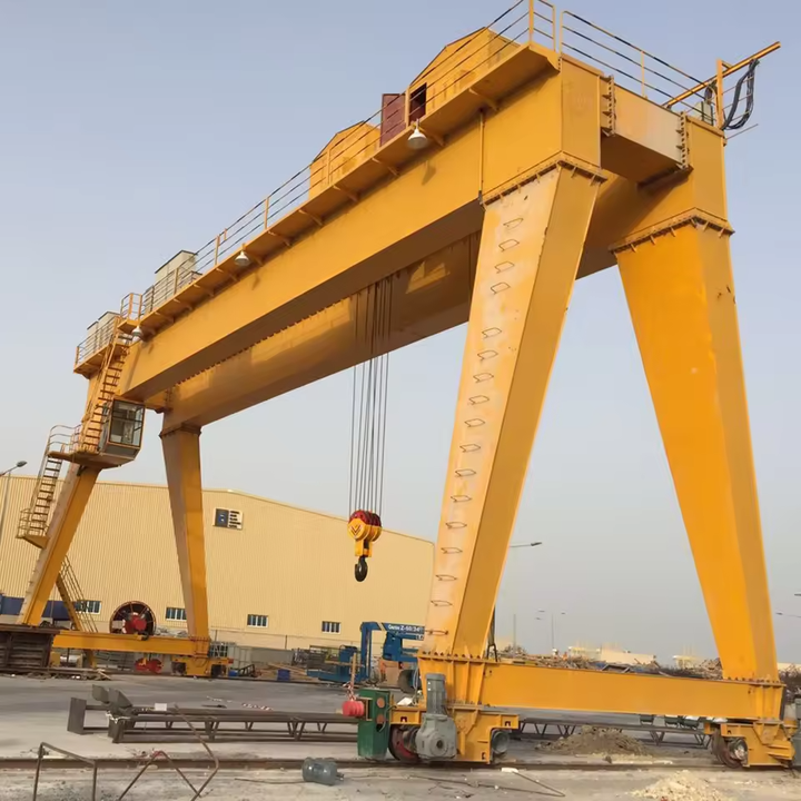 Heavy Duty 50 Ton 75 Ton 100Ton Capacity MG-A Type Double Girder Gantry ...