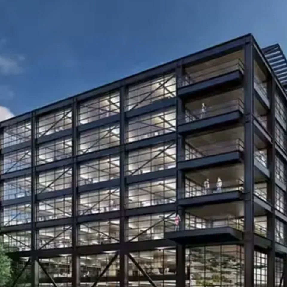 Modern Design Style Prefab Steel Structure Warehouse Building Metal ...