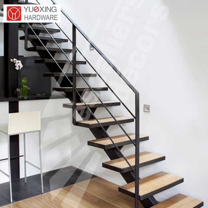 Elegant Stringer Straight Staircase - Transform Your Home